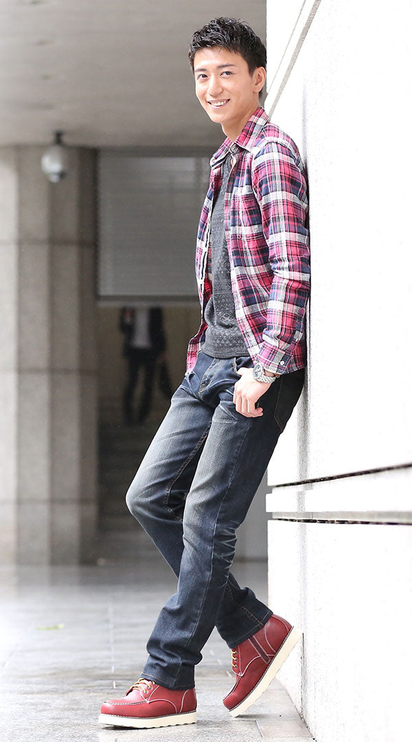 チェックシャツ カットソー デニム snp_yr0278 ｜ メンズファッション通販 MENZ-STYLE(メンズスタイル）