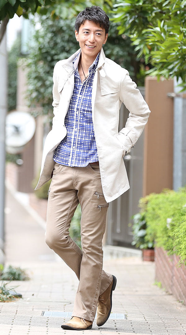 コート シャツ チノパンツ snp_ad0212 ｜ メンズファッション通販 MENZ-STYLE(メンズスタイル）