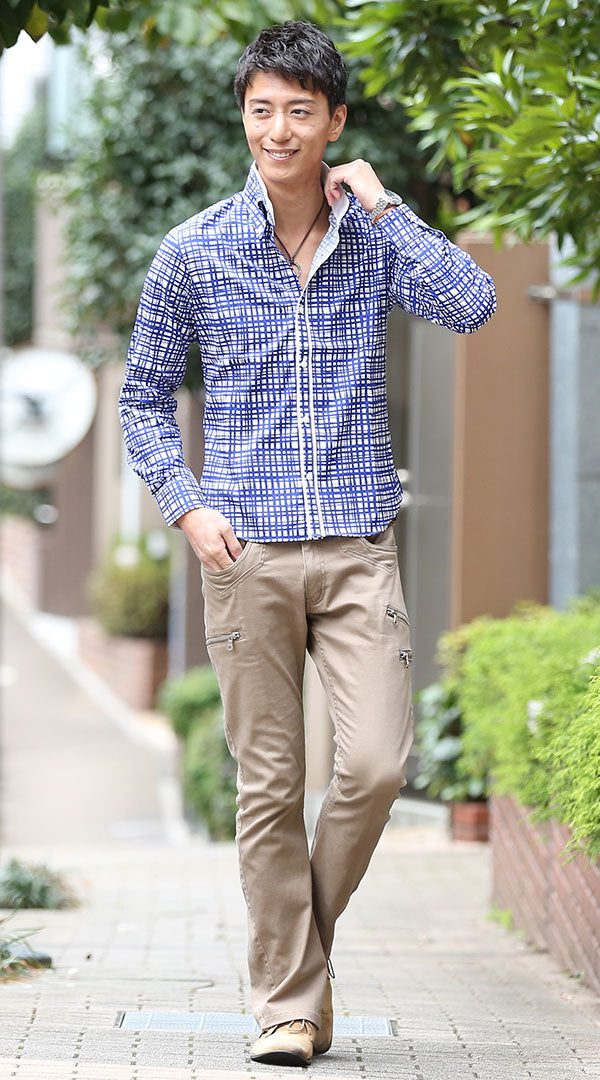 シャツ チノパンツ snp_ad0244のコーディネート例 ｜ メンズファッション通販 MENZ-STYLE(メンズスタイル）