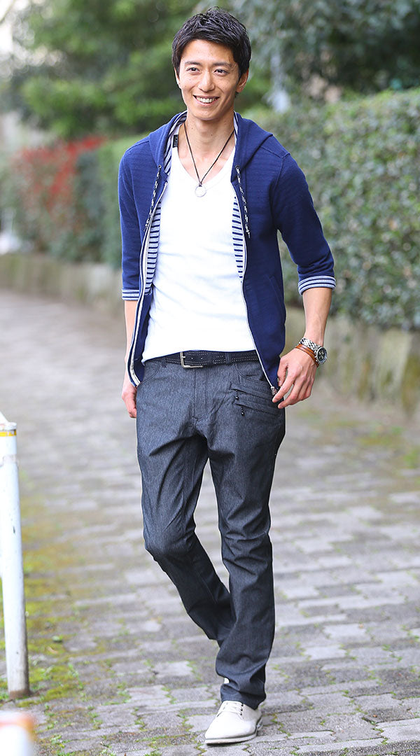 パーカー カットソー ストレッチパンツ snp_cu0341 ｜ メンズファッション通販 MENZ-STYLE(メンズスタイル）