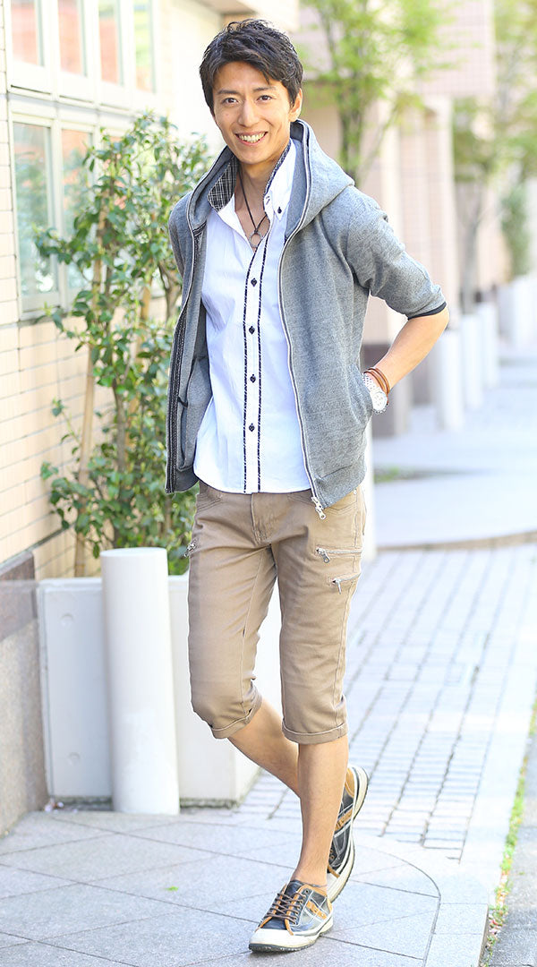 パーカー シャツ パンツ snp_dg0849のコーディネート例 ｜ メンズファッション通販 MENZ-STYLE(メンズスタイル）