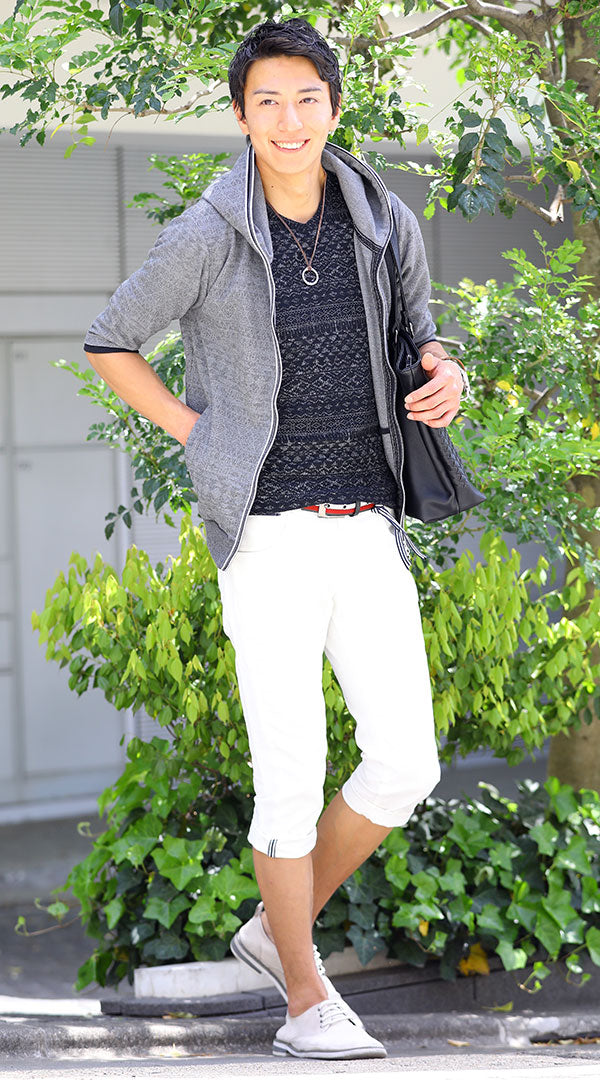 パーカー パンツ ベルト snp_lf0183のコーディネート例 ｜ メンズファッション通販 MENZ-STYLE(メンズスタイル）