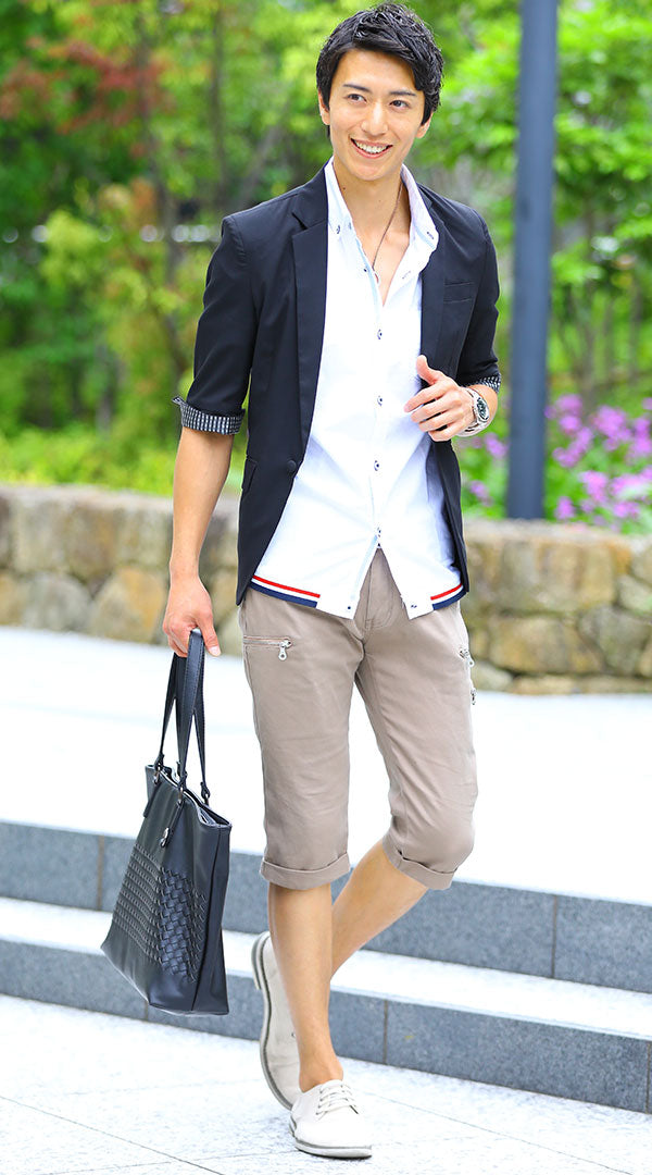 ジャケット シャツ パンツ snp_lk0270のコーディネート例 ｜ メンズファッション通販 MENZ-STYLE(メンズスタイル）