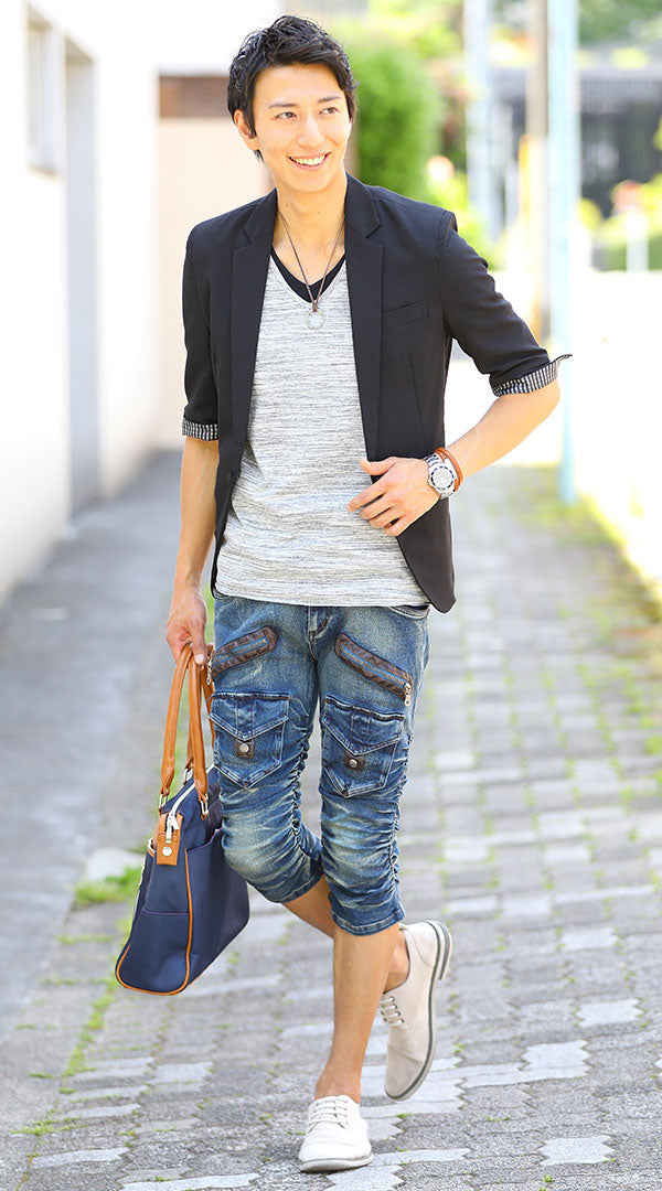 ジャケット カットソー パンツ snp_ln0230 ｜ メンズファッション通販 MENZ-STYLE(メンズスタイル）