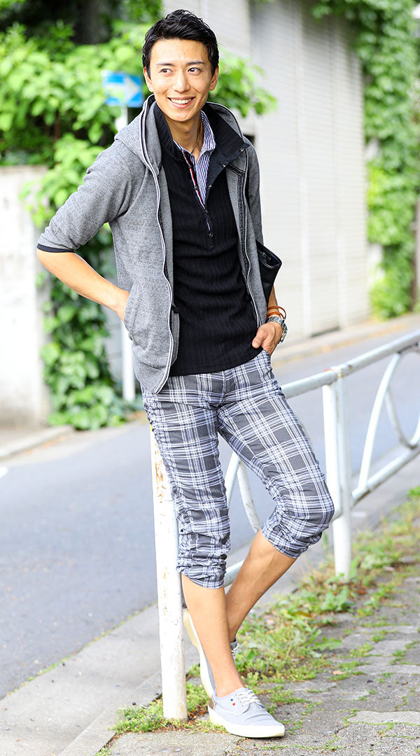 パーカー ポロシャツ パンツ snp_iw0300のコーディネート例 ｜ メンズファッション通販 MENZ-STYLE(メンズスタイル）