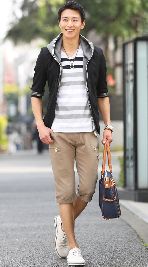 ジャケット カットソー クロップドパンツ snp_rf0541 ｜ メンズファッション通販 MENZ-STYLE(メンズスタイル）