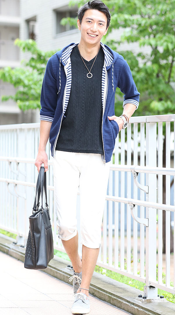 パーカー カットソー パンツ snp_sb0072のコーディネート例 ｜ メンズファッション通販 MENZ-STYLE(メンズスタイル）