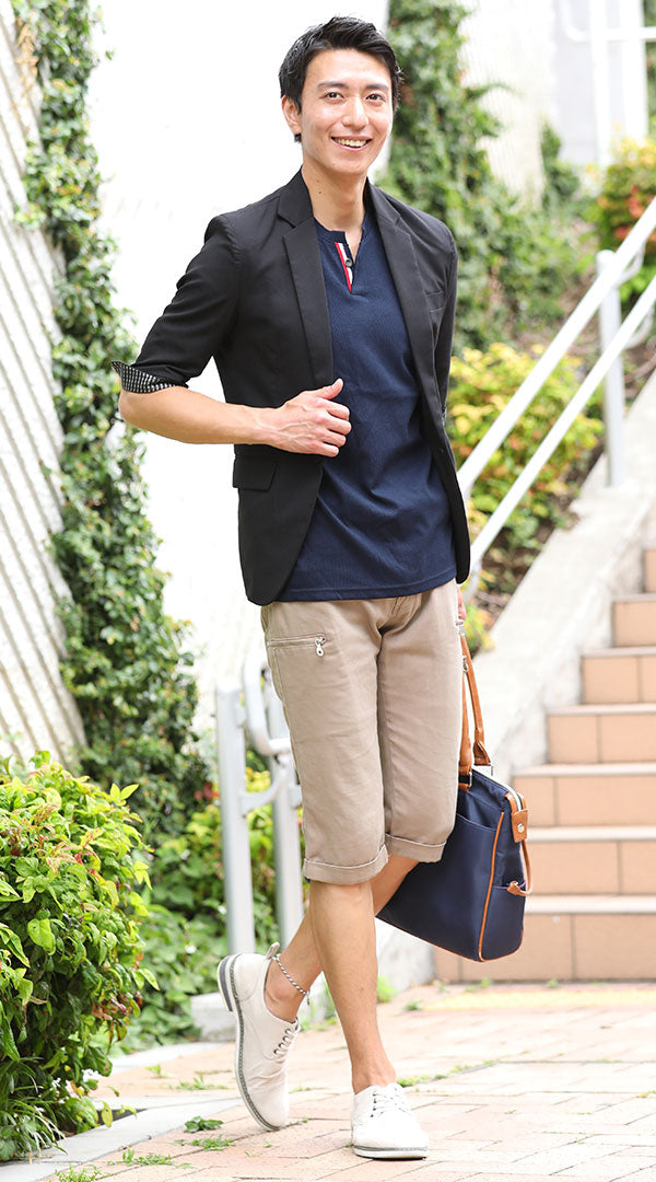 ジャケット カットソー パンツ snp_sf0759のコーディネート例 ｜ メンズファッション通販 MENZ-STYLE(メンズスタイル）