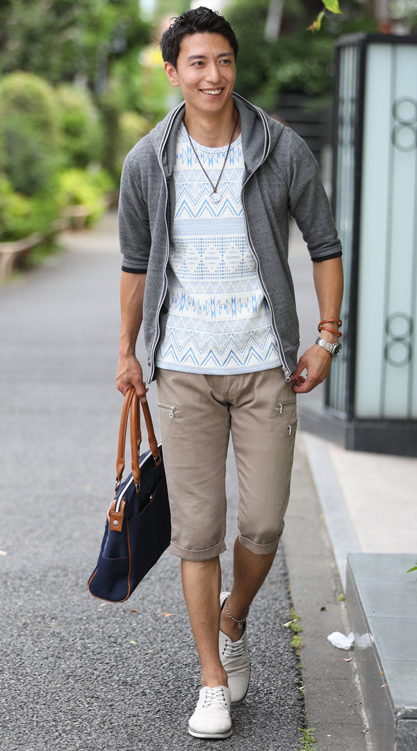 パーカー カットソー パンツ snp_sr0609のコーディネート例 ｜ メンズファッション通販 MENZ-STYLE(メンズスタイル）