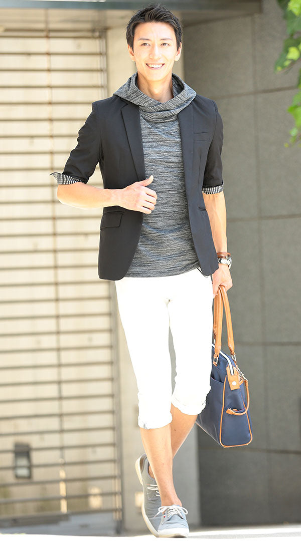 ジャケット カットソー パンツ snp_sh0259 ｜ メンズファッション通販 MENZ-STYLE(メンズスタイル）