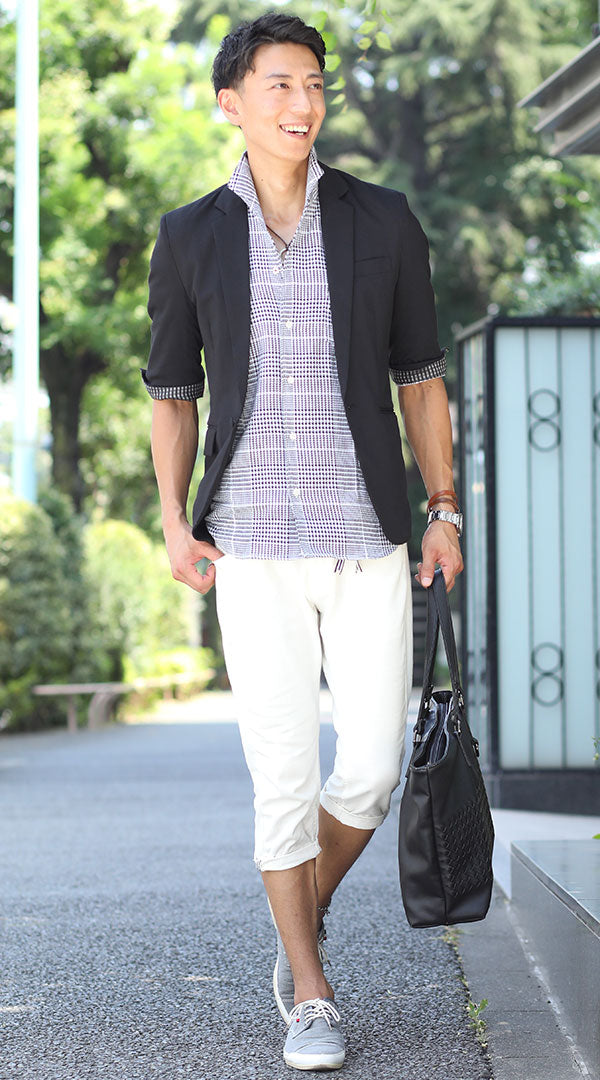 ジャケット シャツ パンツ snp_tl0663のコーディネート例 ｜ メンズファッション通販 MENZ-STYLE(メンズスタイル）