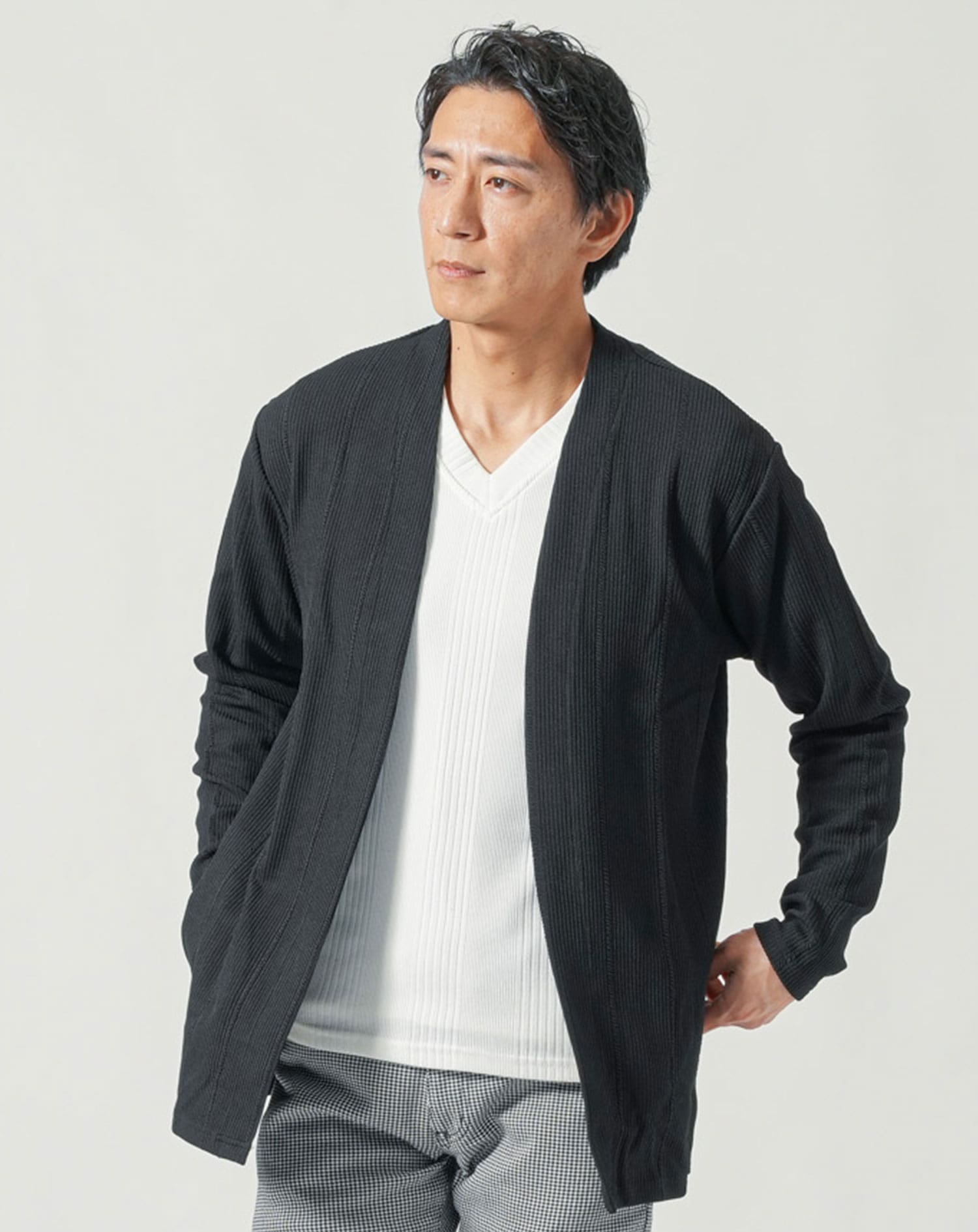 ノーカラージャケット メンズ カジュアル/ビジネス【40代50代におすすめ】 ｜ メンズファッション通販 MENZ-STYLE(メンズスタイル）