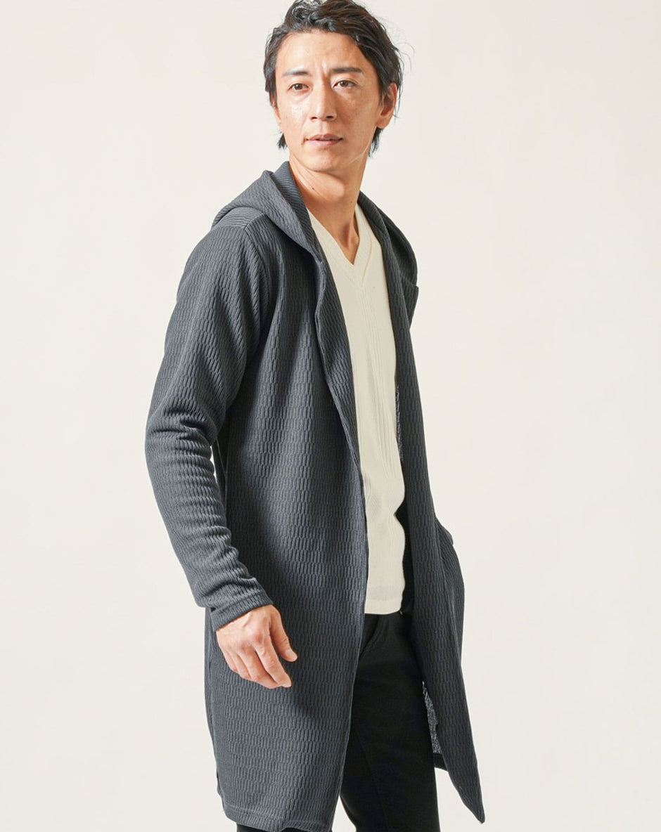 ロングパーカー メンズ おしゃれ ロング丈【40代50代30代におすすめ】 ｜ メンズファッション通販 MENZ-STYLE(メンズスタイル）