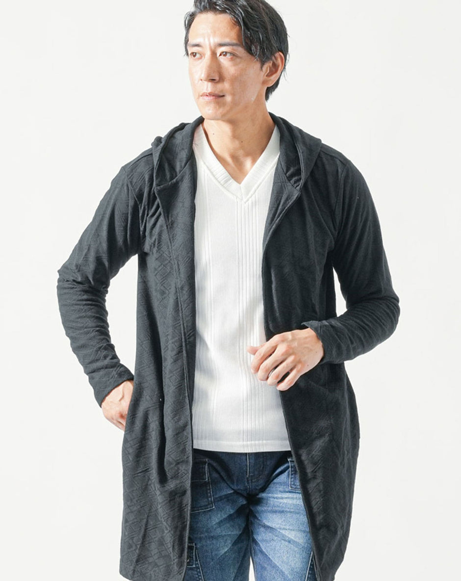 ロングパーカー メンズ おしゃれ ロング丈【40代50代30代におすすめ】 ｜ メンズファッション通販 MENZ-STYLE(メンズスタイル）