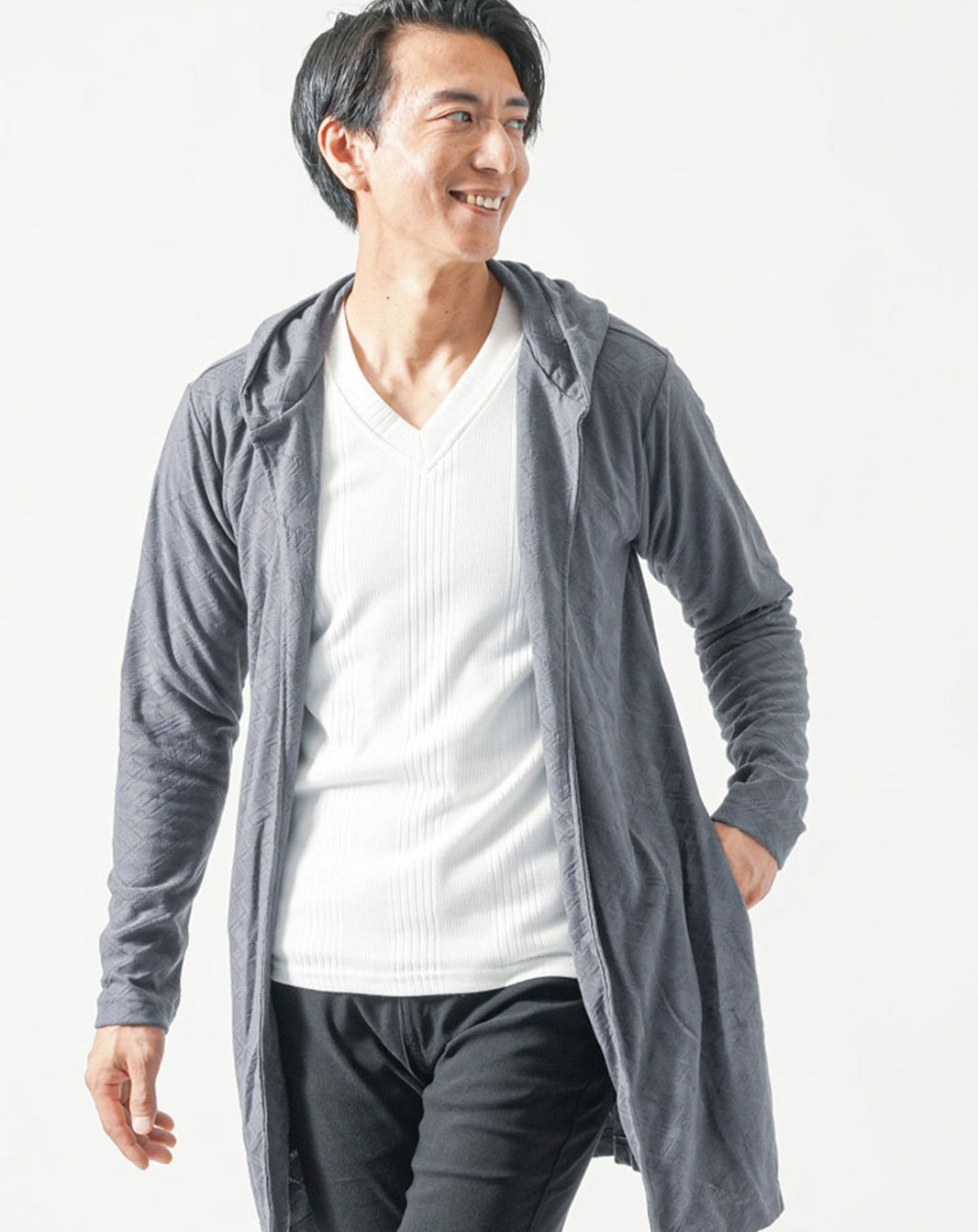 ロングパーカー メンズ おしゃれ ロング丈【40代50代30代におすすめ】 ｜ メンズファッション通販 MENZ-STYLE(メンズスタイル）