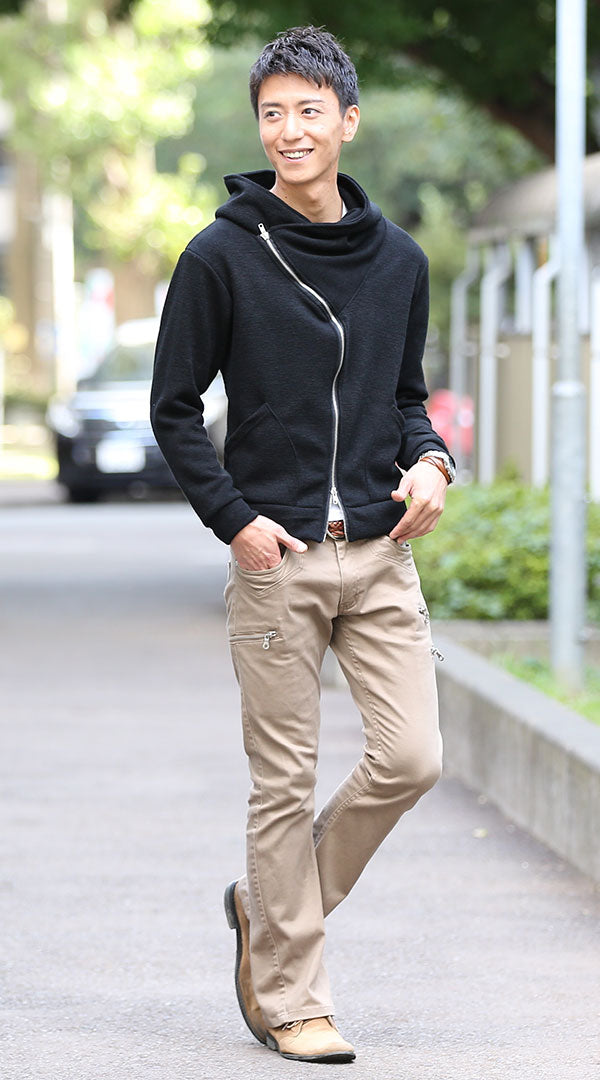 パーカー カットソー チノパンツ snp_zg0904のコーディネート例 ｜ メンズファッション通販 MENZ-STYLE(メンズスタイル）